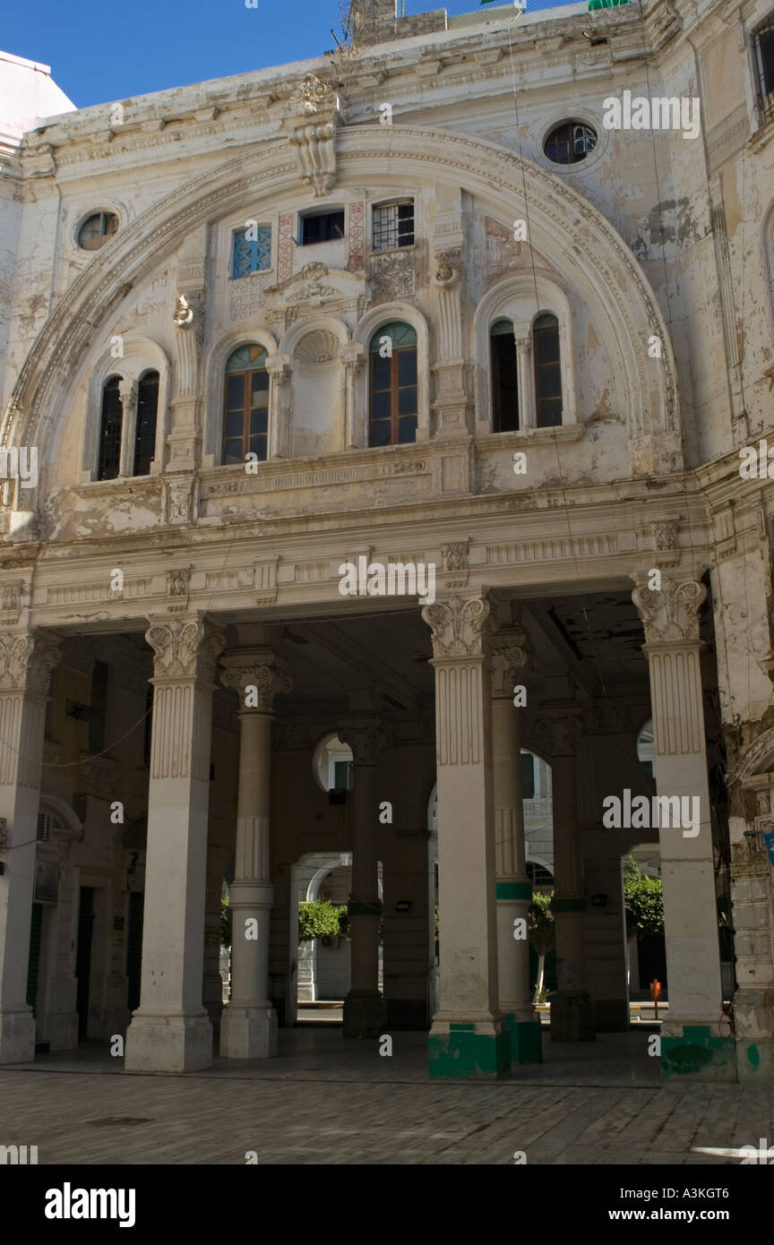 Classical buildings in the italian quarter, Tripoli, Libya Stock Photo ...