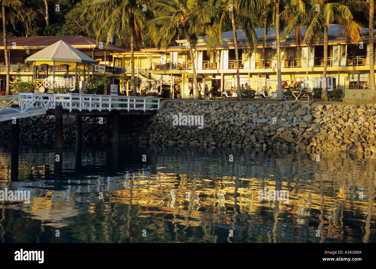 Harbour of Hamilton Island, Whitsunday Islands, Great Barrier Reef ...