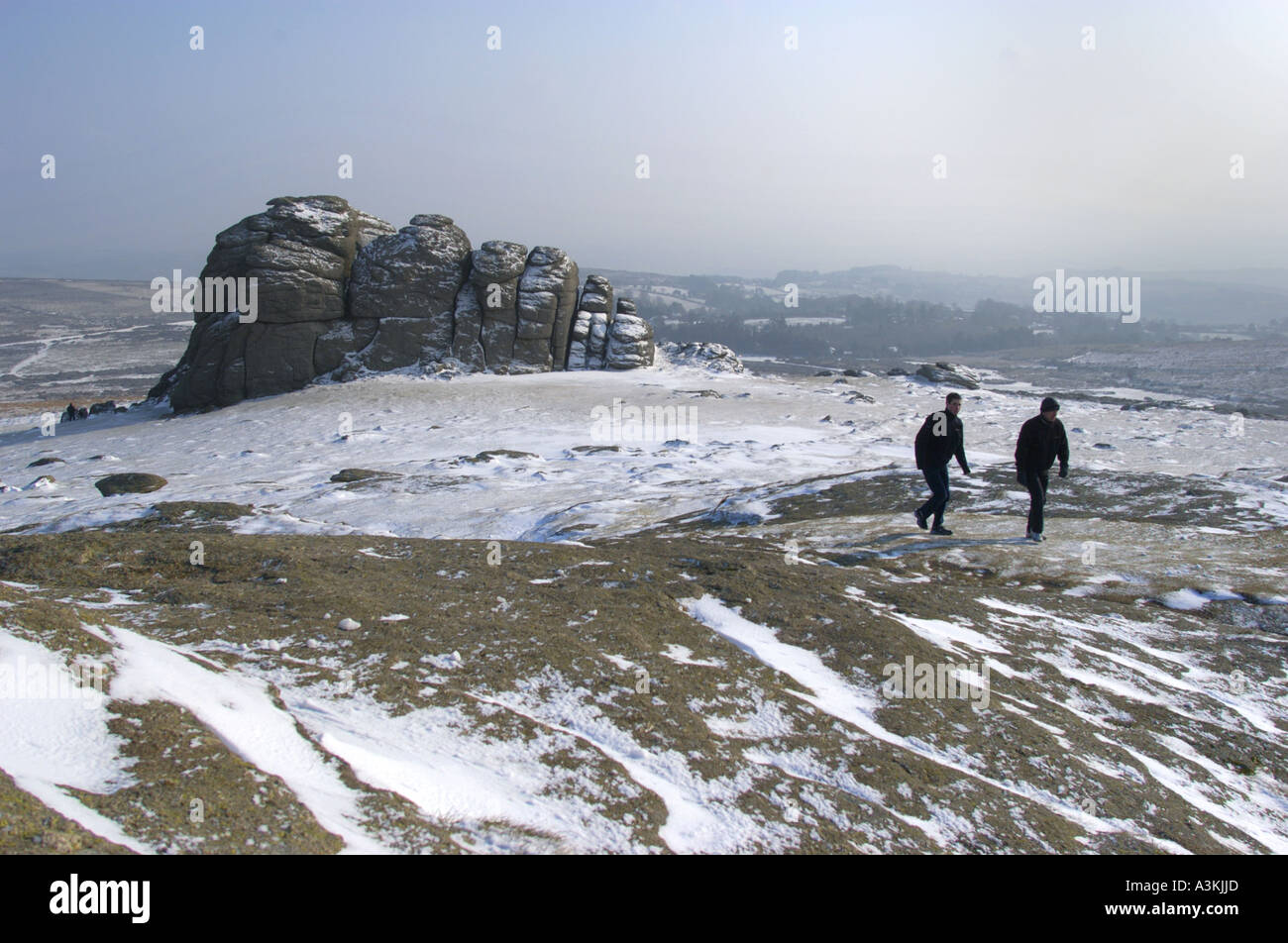 Dartmoor Winter Walker High Resolution Stock Photography and Images - Alamy
