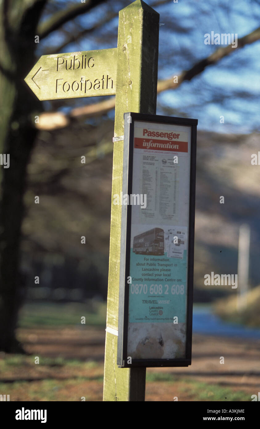 Rural bus uk lancashire hi-res stock photography and images - Alamy