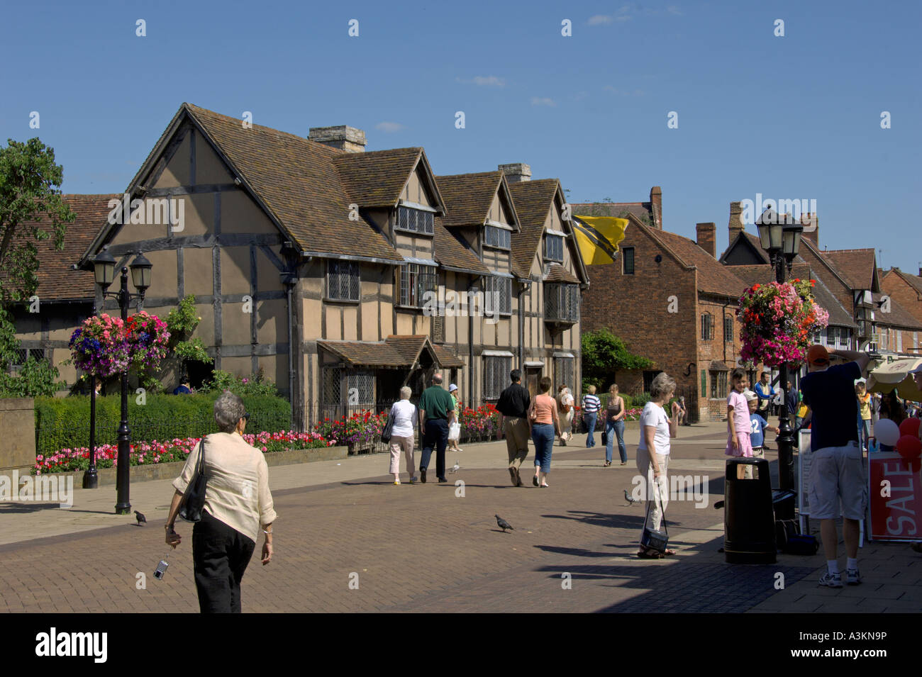 Shakespeare s Birthplace Henley Street Town Centre Stratford Upon Avon ...
