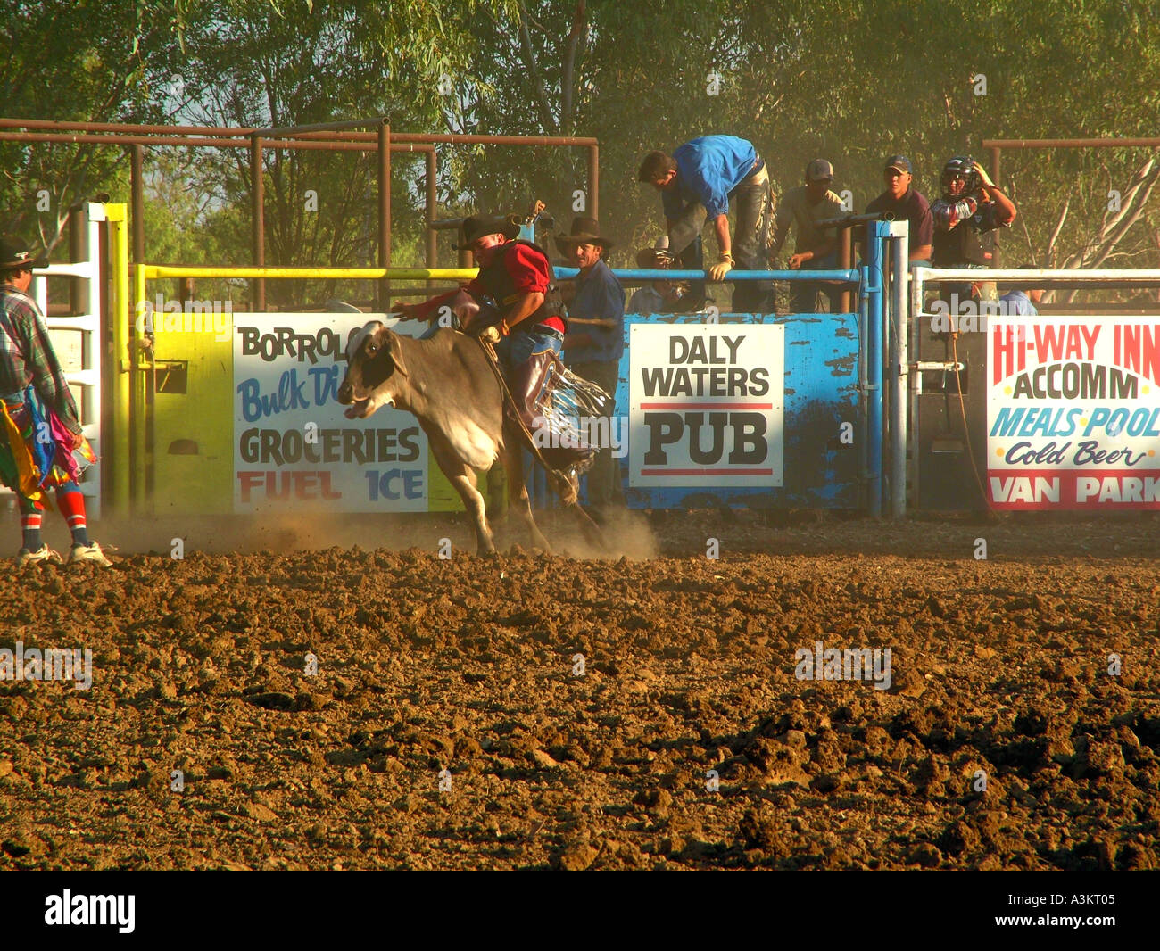 Australian outback rodeo Daly Waters Northern Territory Stock Photo - Alamy