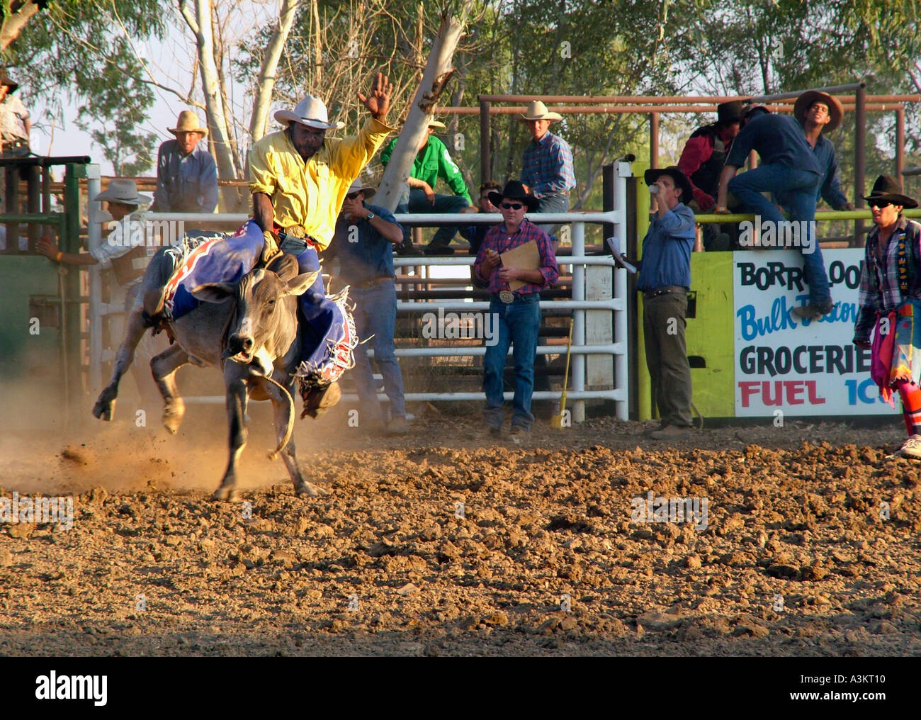 Rodeo Australia outback Mt Isa Queensland Stock Photo - Alamy