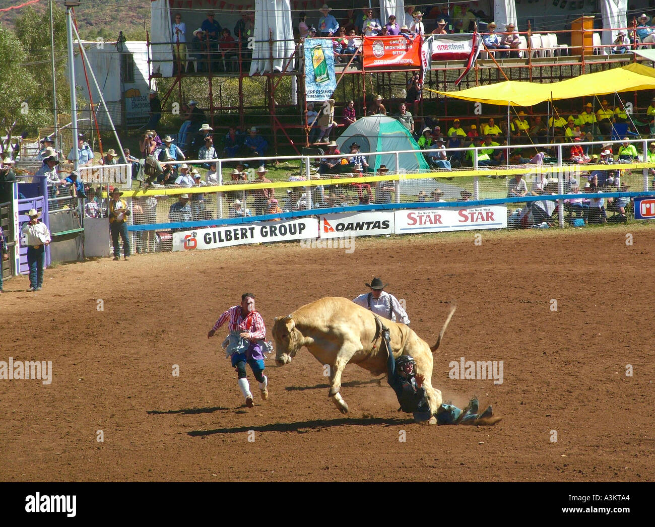 Australian outback rodeo Daly Waters Northern Territory Stock Photo - Alamy
