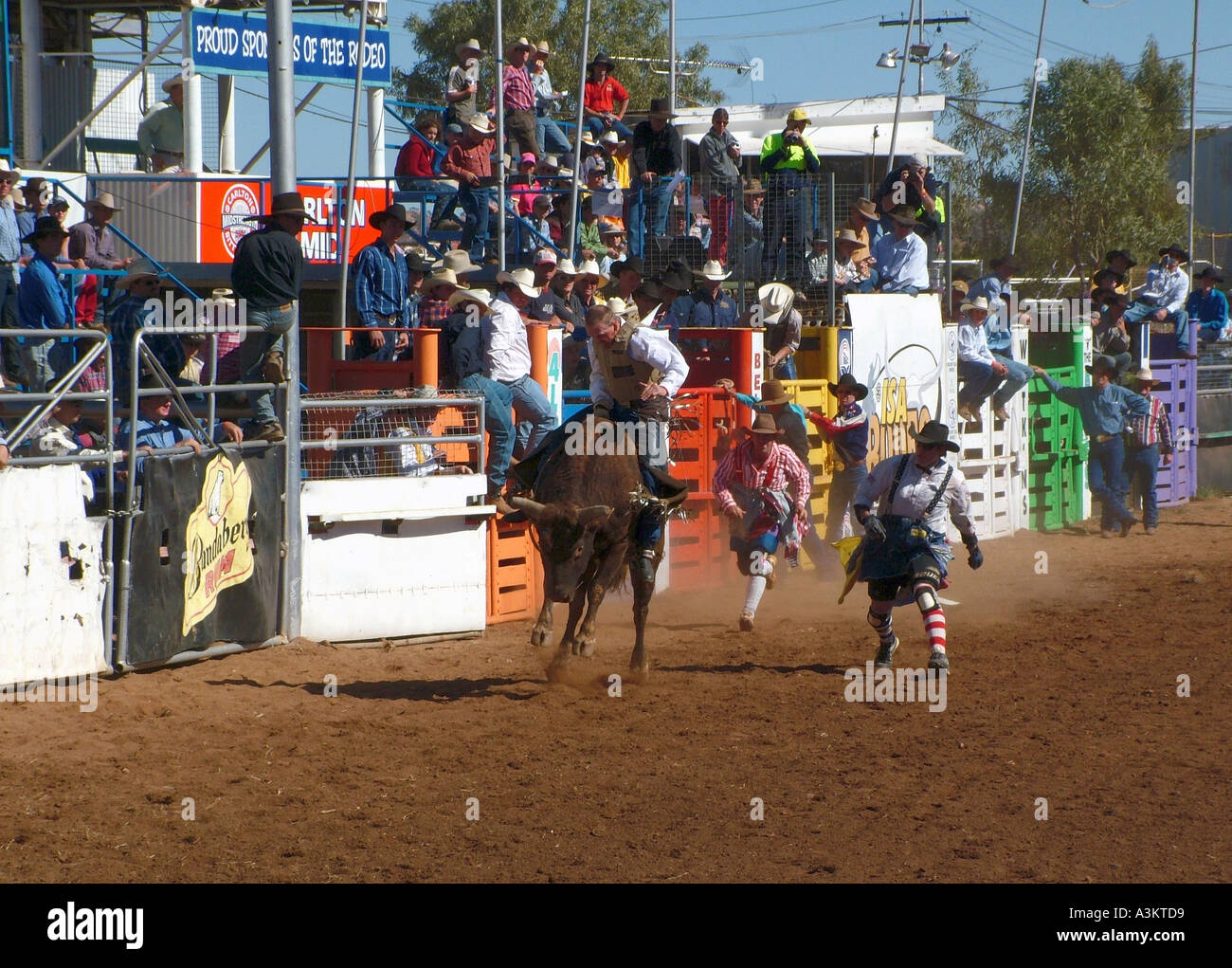 Australian outback rodeo Stock Photo - Alamy