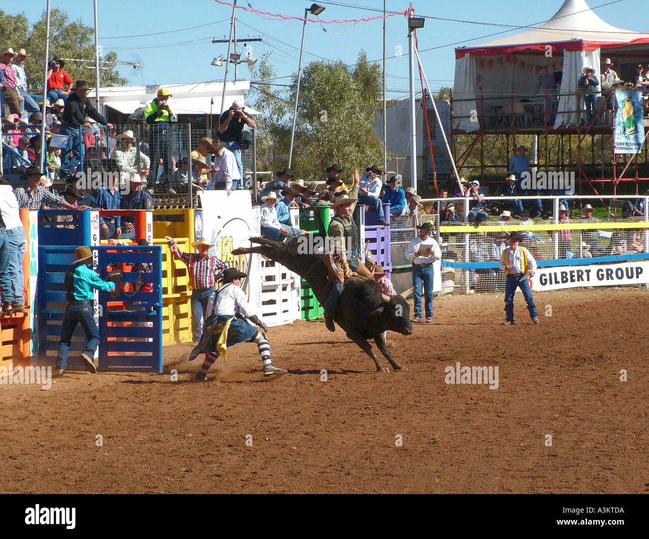 Australian outback rodeo Stock Photo - Alamy