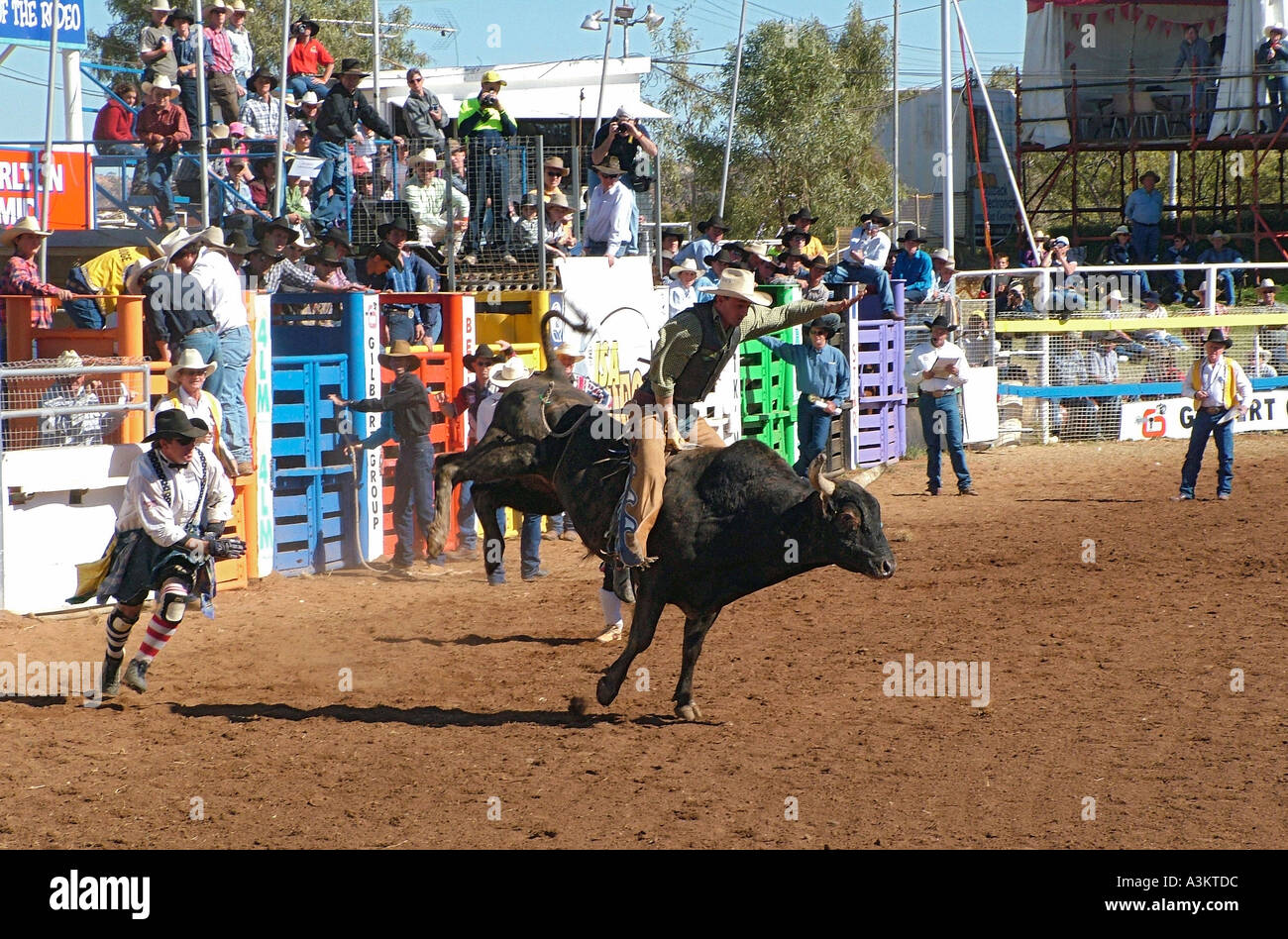 Australian outback rodeo Stock Photo - Alamy