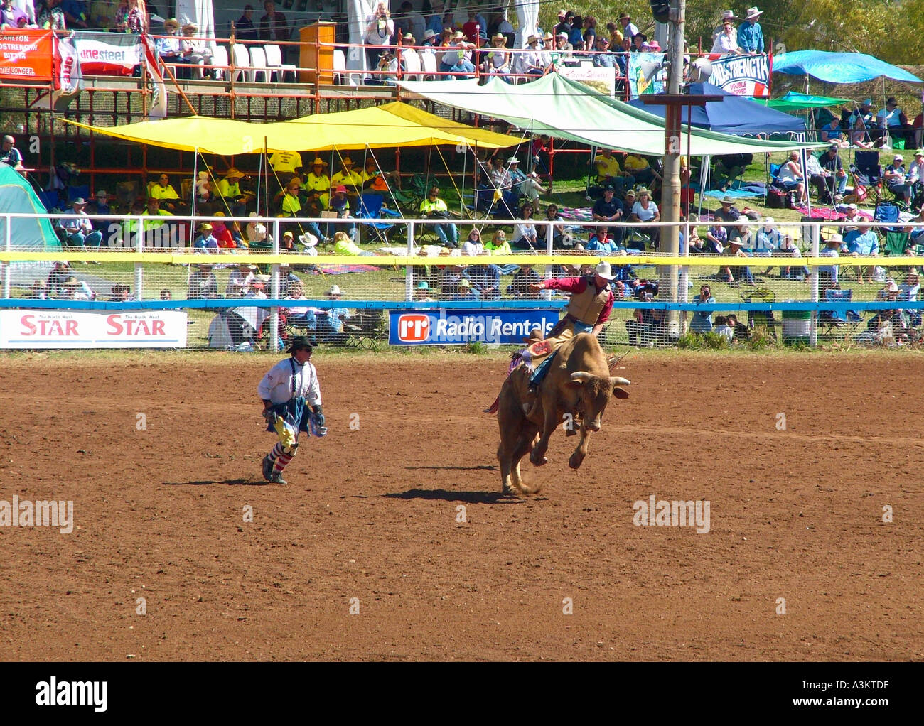 Australian outback rodeo Stock Photo - Alamy