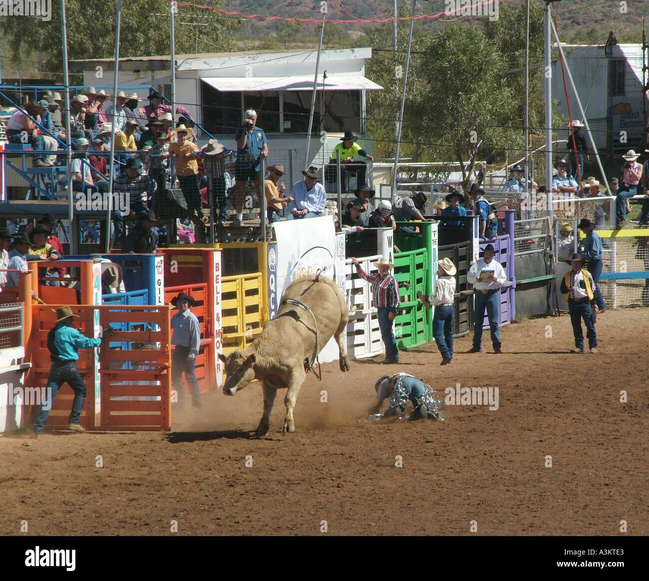 Rodeo Australia outback Mt Isa Queensland Stock Photo - Alamy