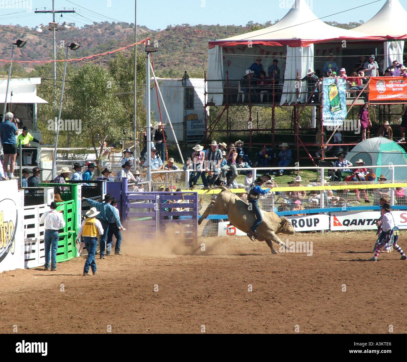 Australian outback rodeo Stock Photo - Alamy