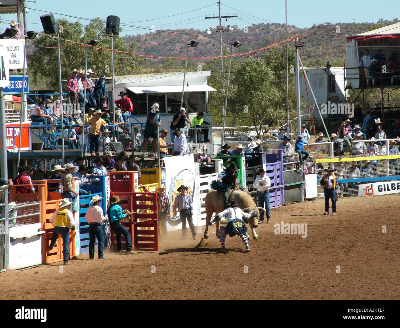 Australian outback rodeo Daly Waters Stock Photo - Alamy