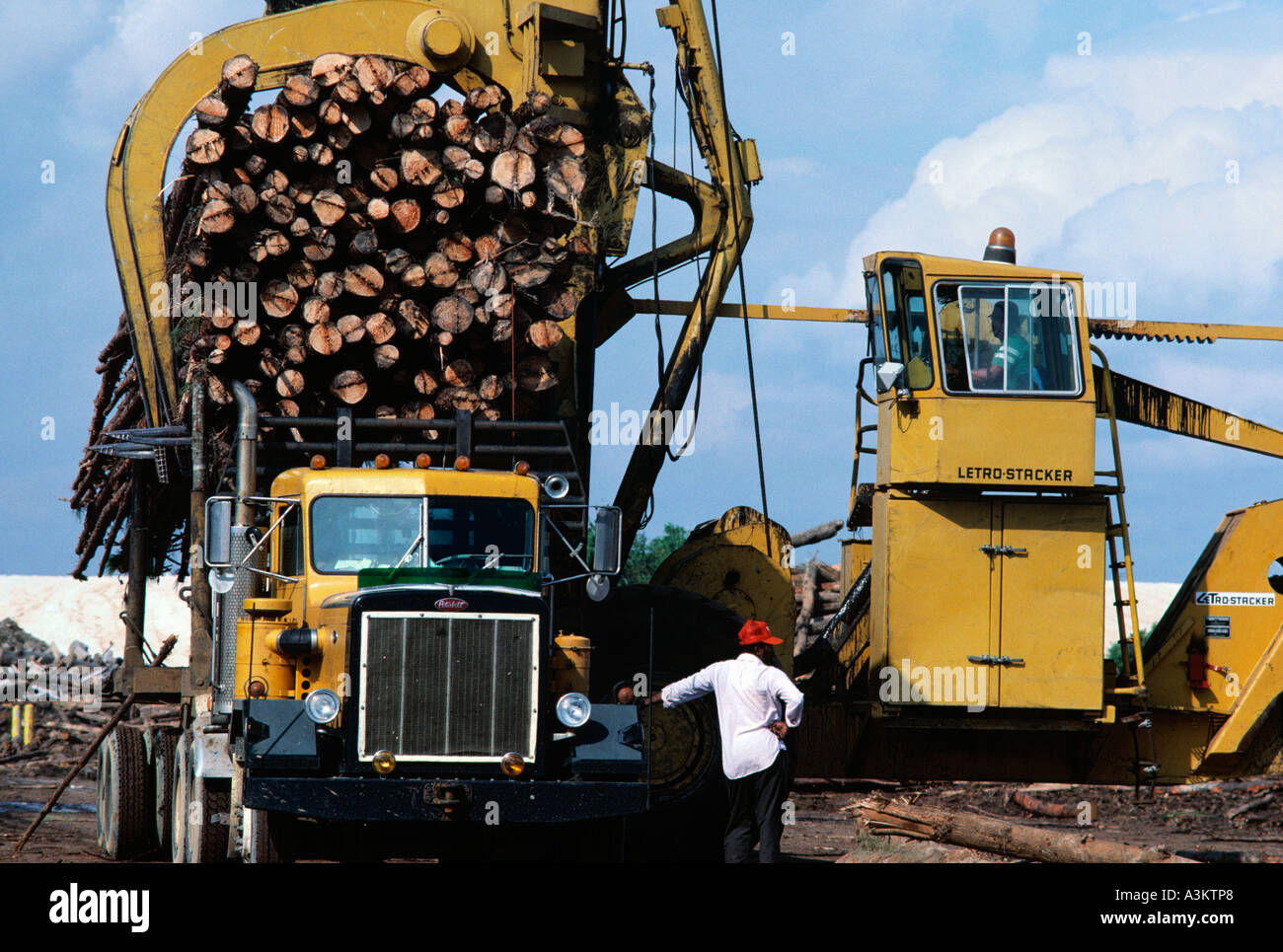 Loading Log Ship High Resolution Stock Photography and Images - Alamy