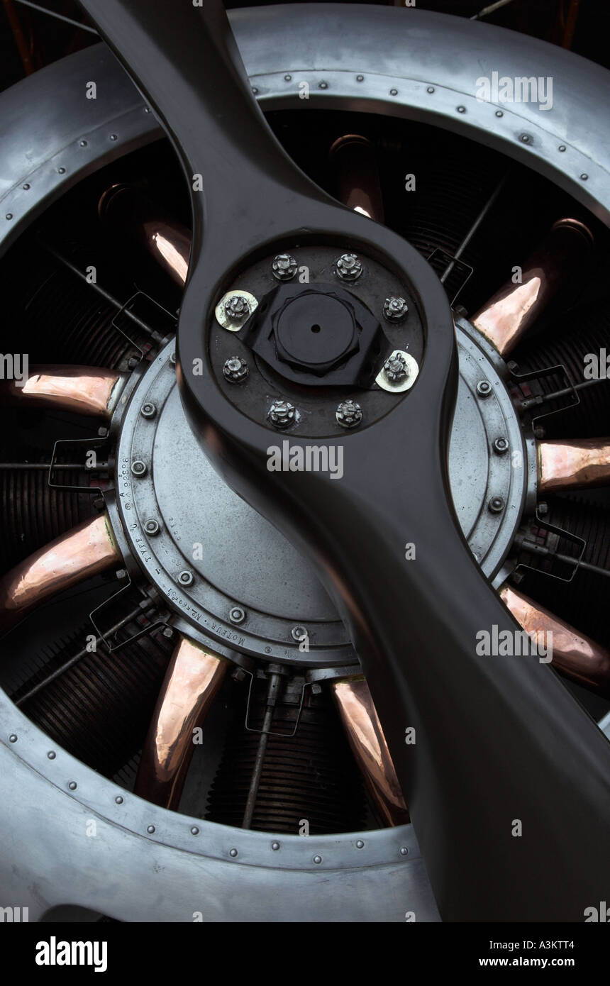 Le rhone rotary engine hi-res stock photography and images - Alamy