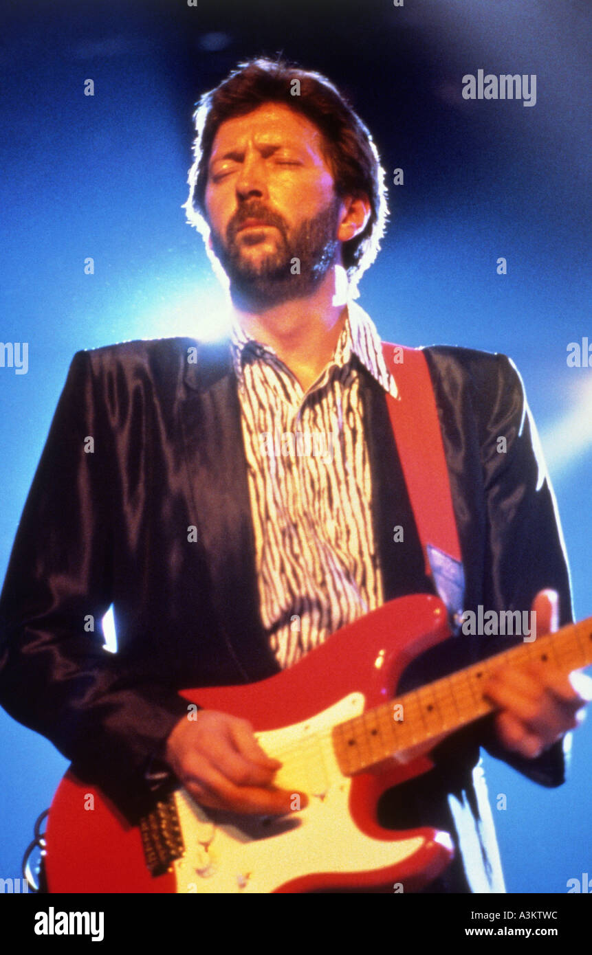 ERIC CLAPTON UK musician Stock Photo - Alamy