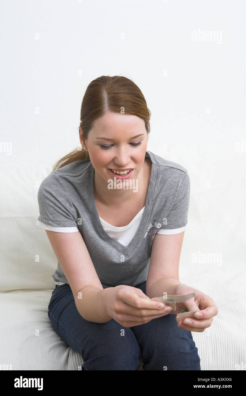 Tearing photograph hi-res stock photography and images - Alamy