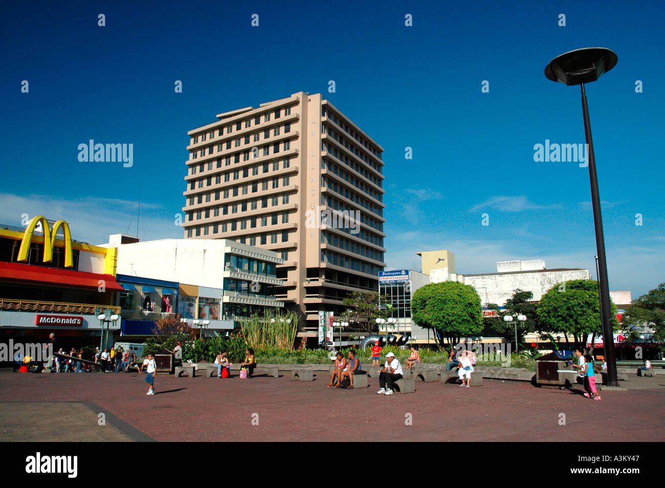Culture Square in Central San Jose Costa Rica Central America Stock ...