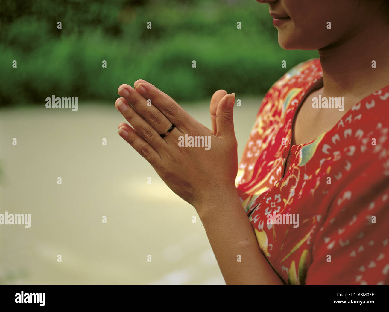 Prayed hands hi-res stock photography and images - Alamy