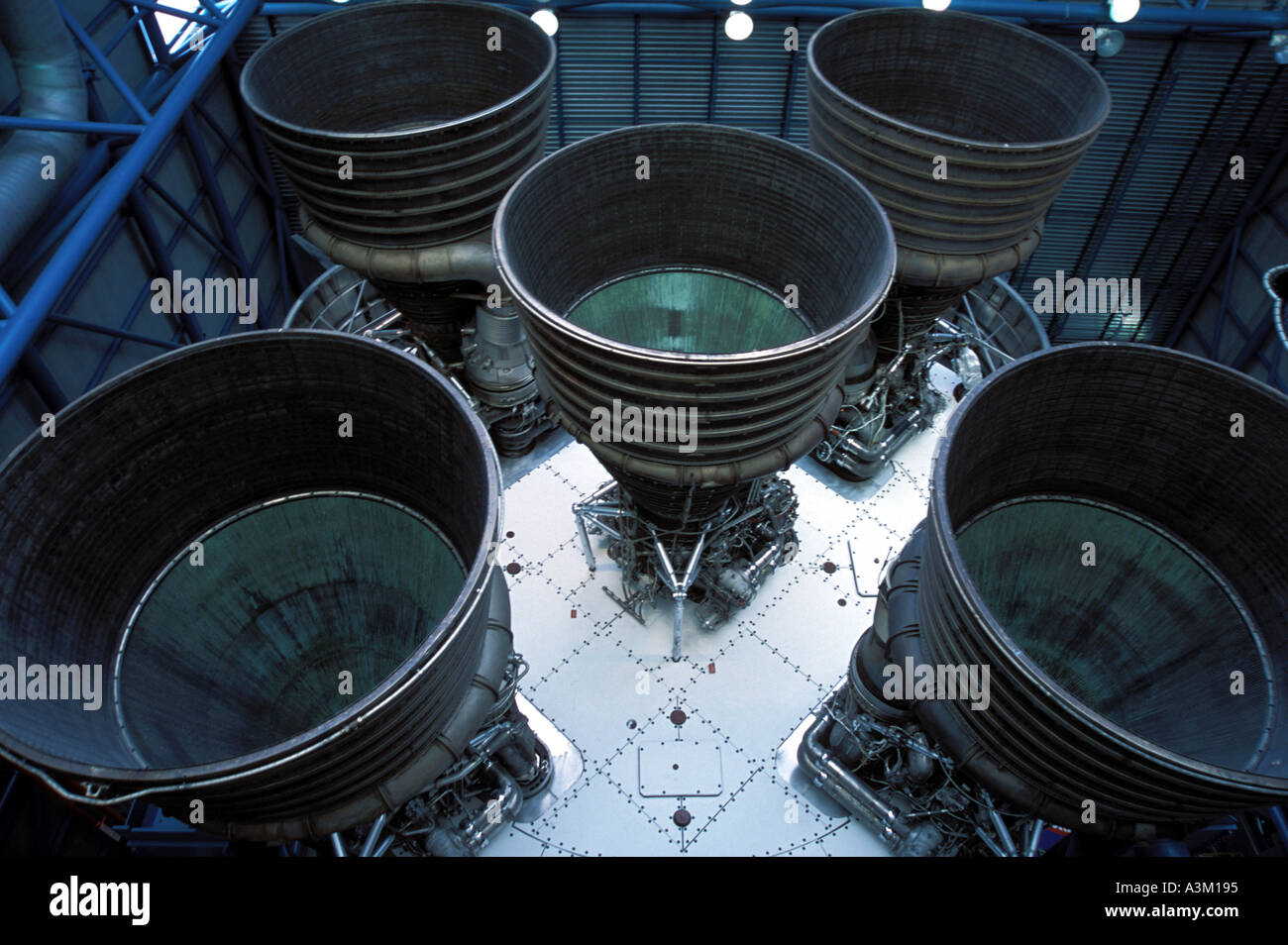 Apollo Saturn V Engines Stock Photo - Alamy