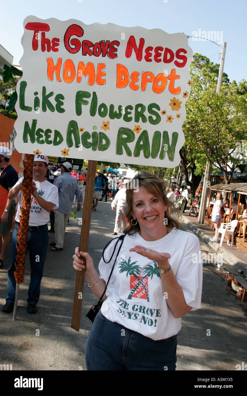 Miami Florida,Coconut Grove,King Mango Strut,annual satire parade,funny ...