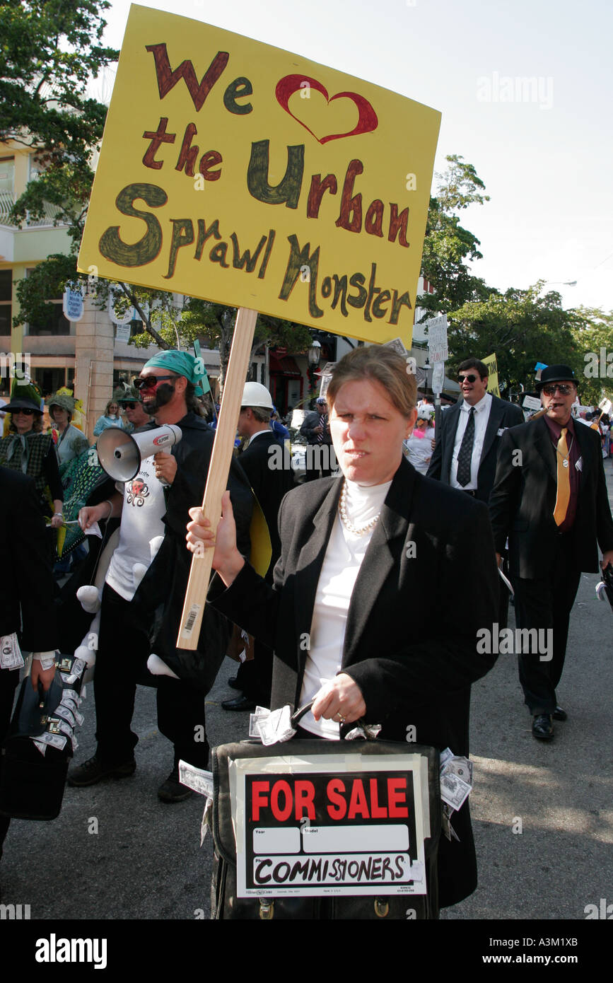 Miami Florida,Coconut Grove,King Mango Strut,annual satire parade,funny ...