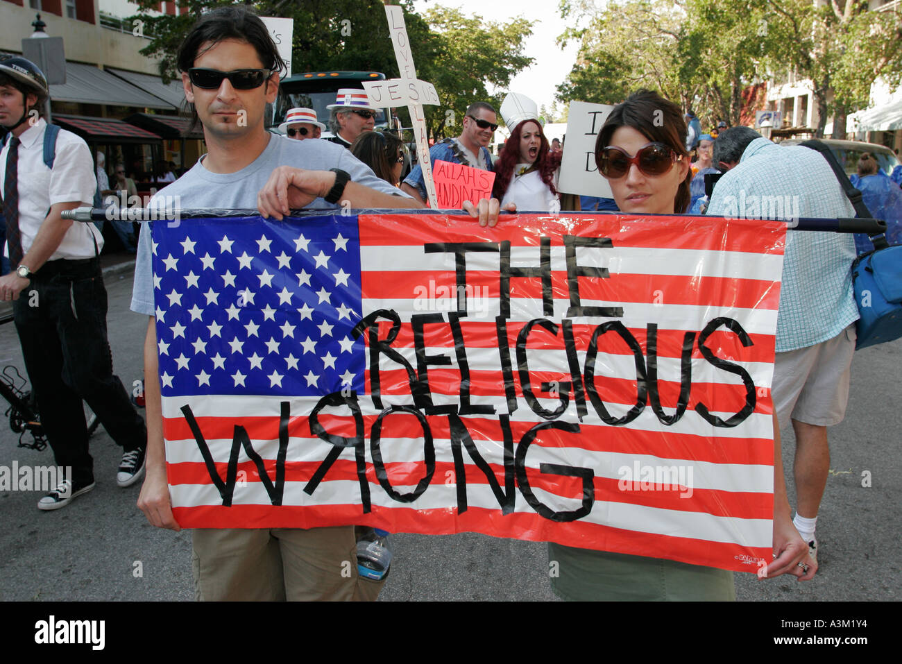Miami Florida,Coconut Grove,King Mango Strut,annual satire parade,funny ...
