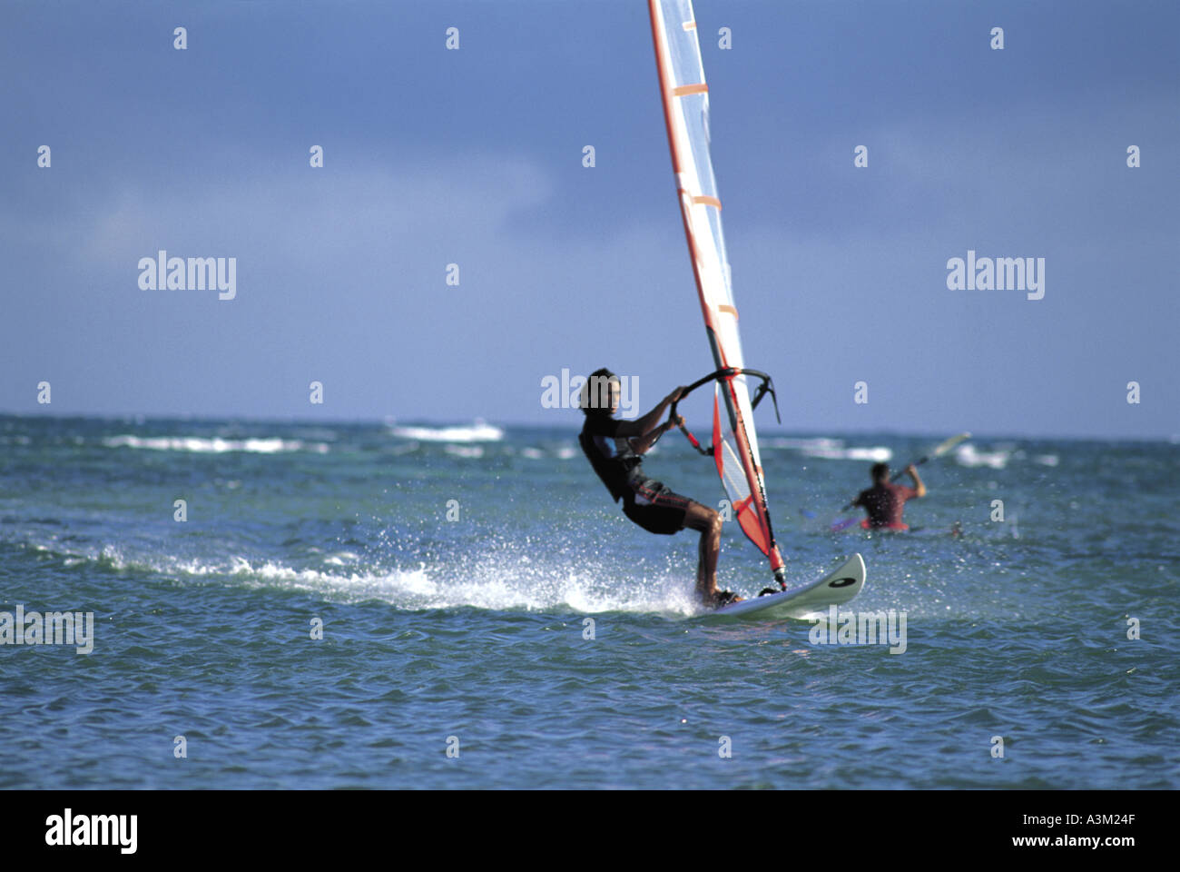 Windsurfing 2 people hi-res stock photography and images - Alamy