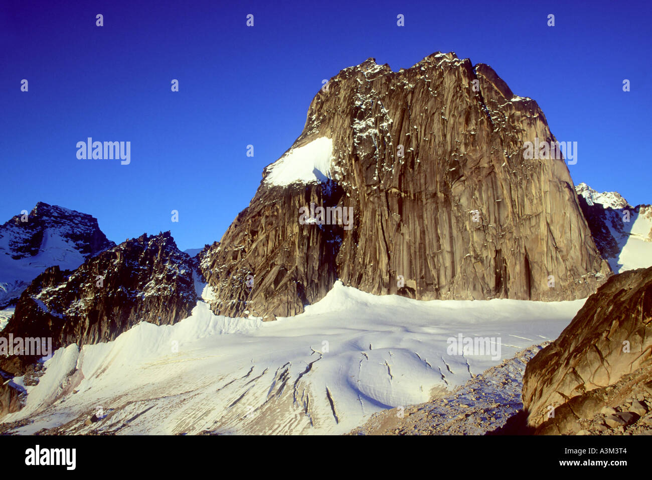 Snowpatch Spire in the Purcell Range Bugaboo Provincial Park British ...