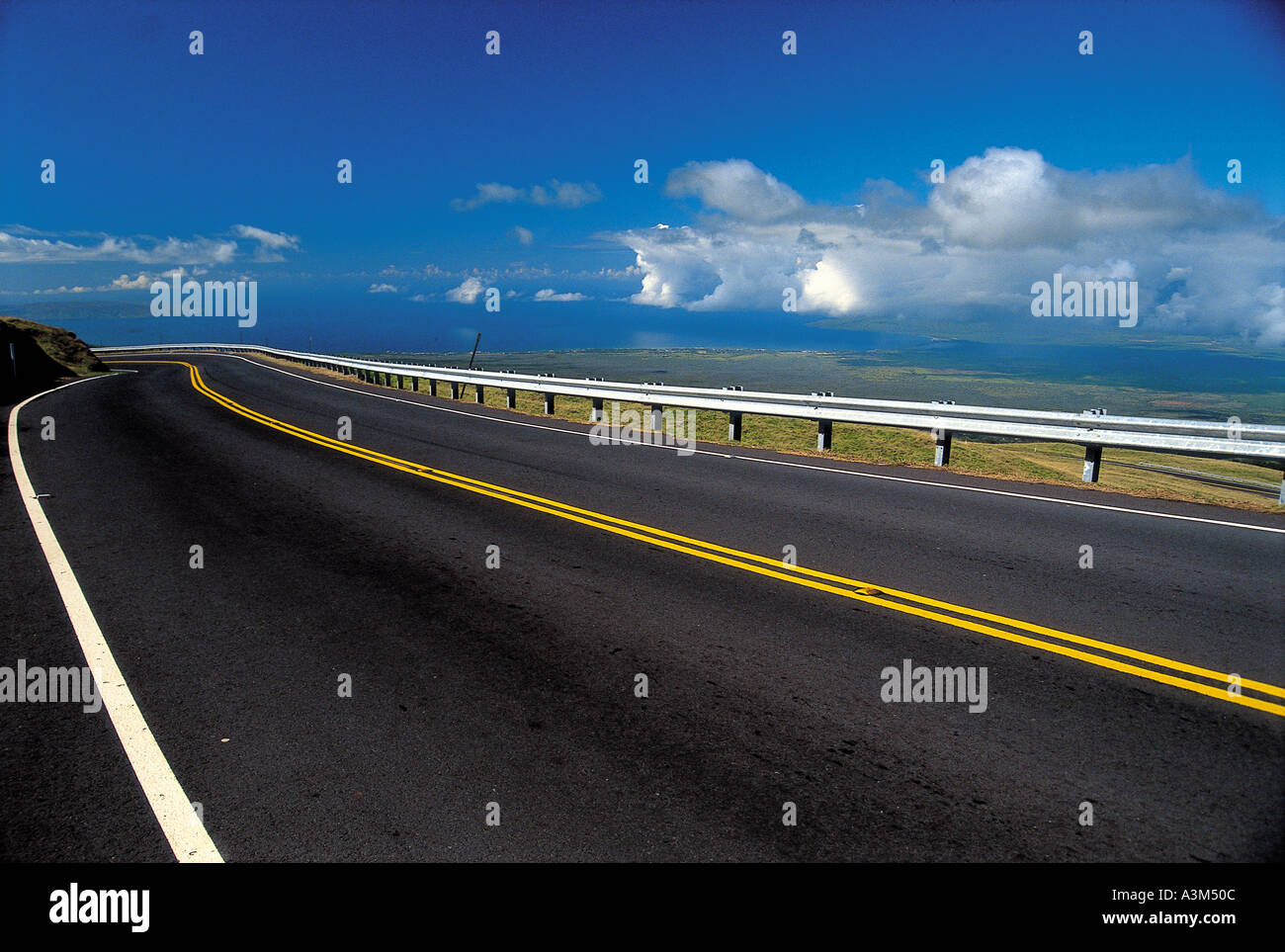 Road Nature Sky Highway Clouds Stock Photo - Alamy