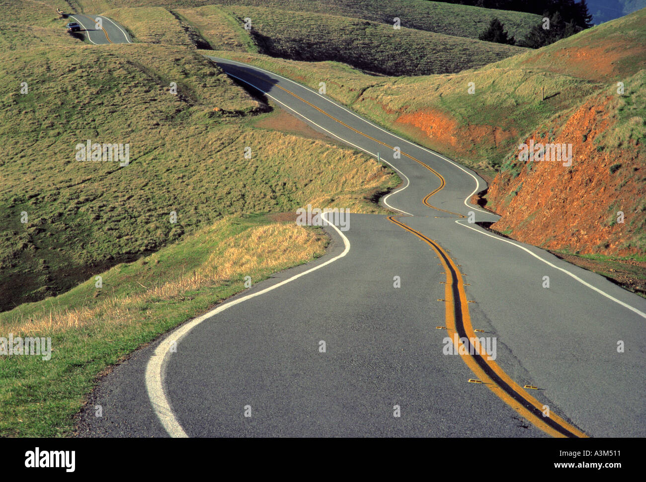 Road Nature Highway Stock Photo - Alamy