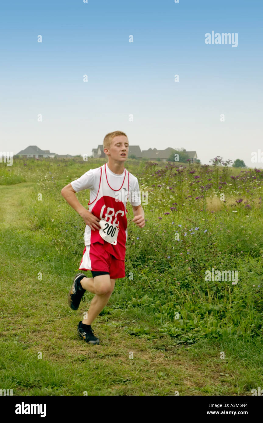 Runner in pain Stock Photo - Alamy
