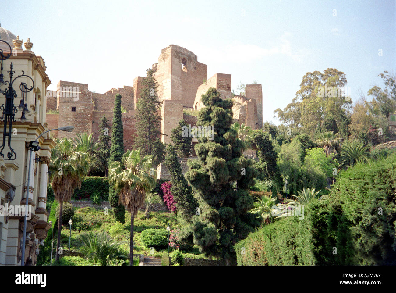 The Alcazaba Malaga Spain Stock Photo - Alamy
