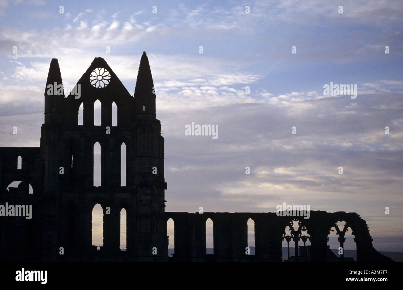 Whitby Abbey remains of Benedictine Church in care of English Heritage ...
