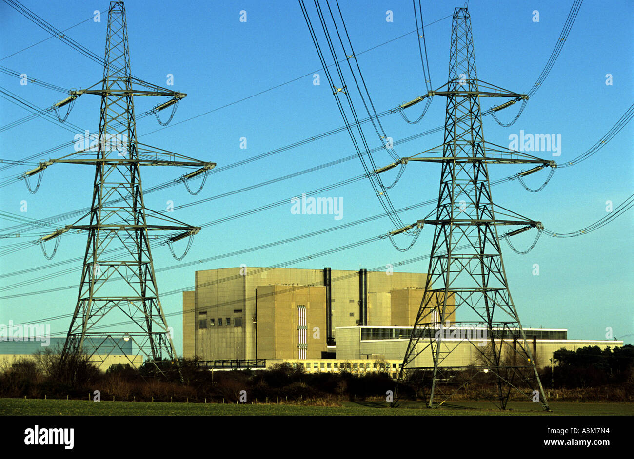 Sizewell A nuclear power station which is undergoing decommissioning ...