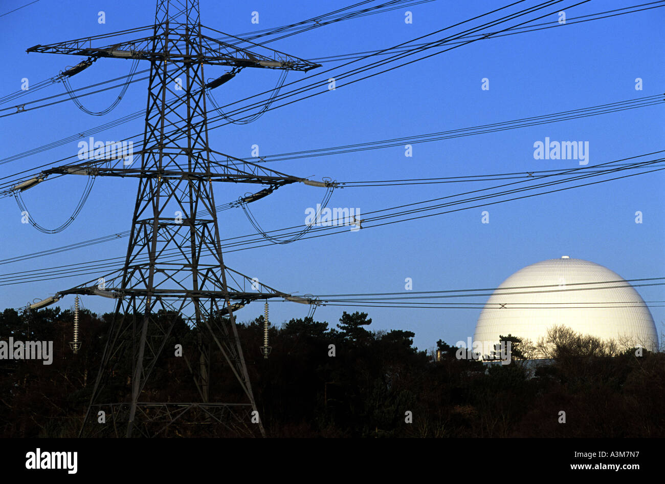 Sizewell B nuclear power station near Leiston in Suffolk, UK Stock ...