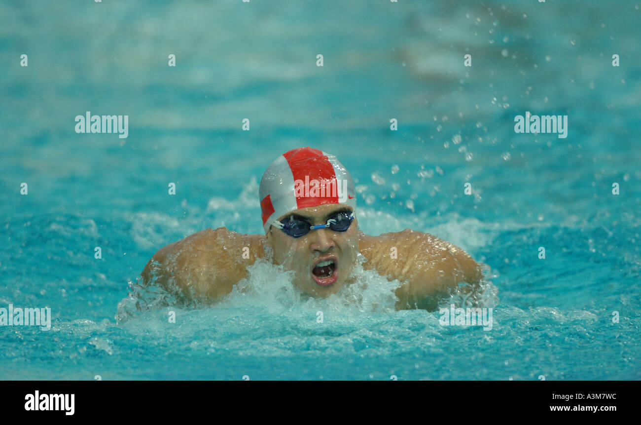 Butterfly style of swimming hi-res stock photography and images - Alamy