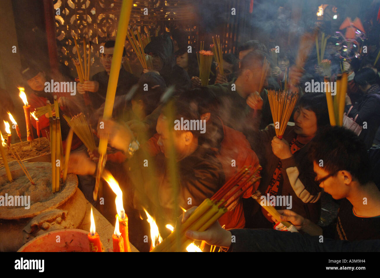 celebration of the chinese new year, macau Stock Photo - Alamy