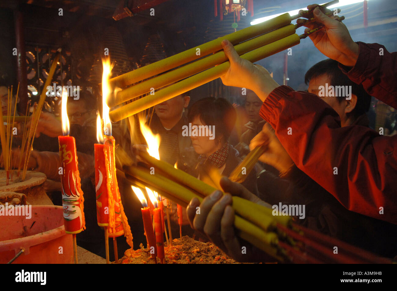 celebration of the chinese new year, macau Stock Photo - Alamy