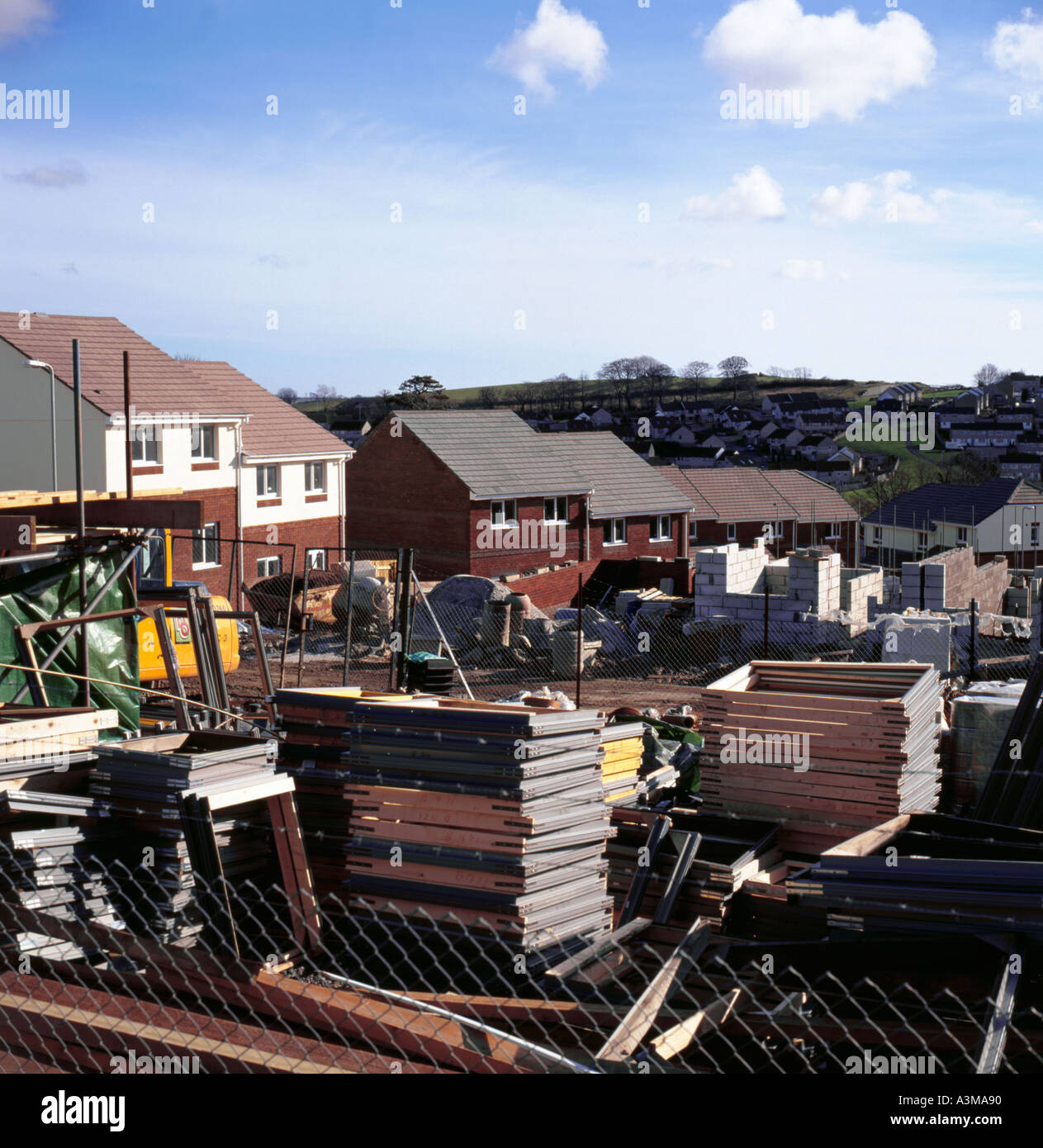New housing development at Plympton, Plymouth, Devon, England, UK Stock ...