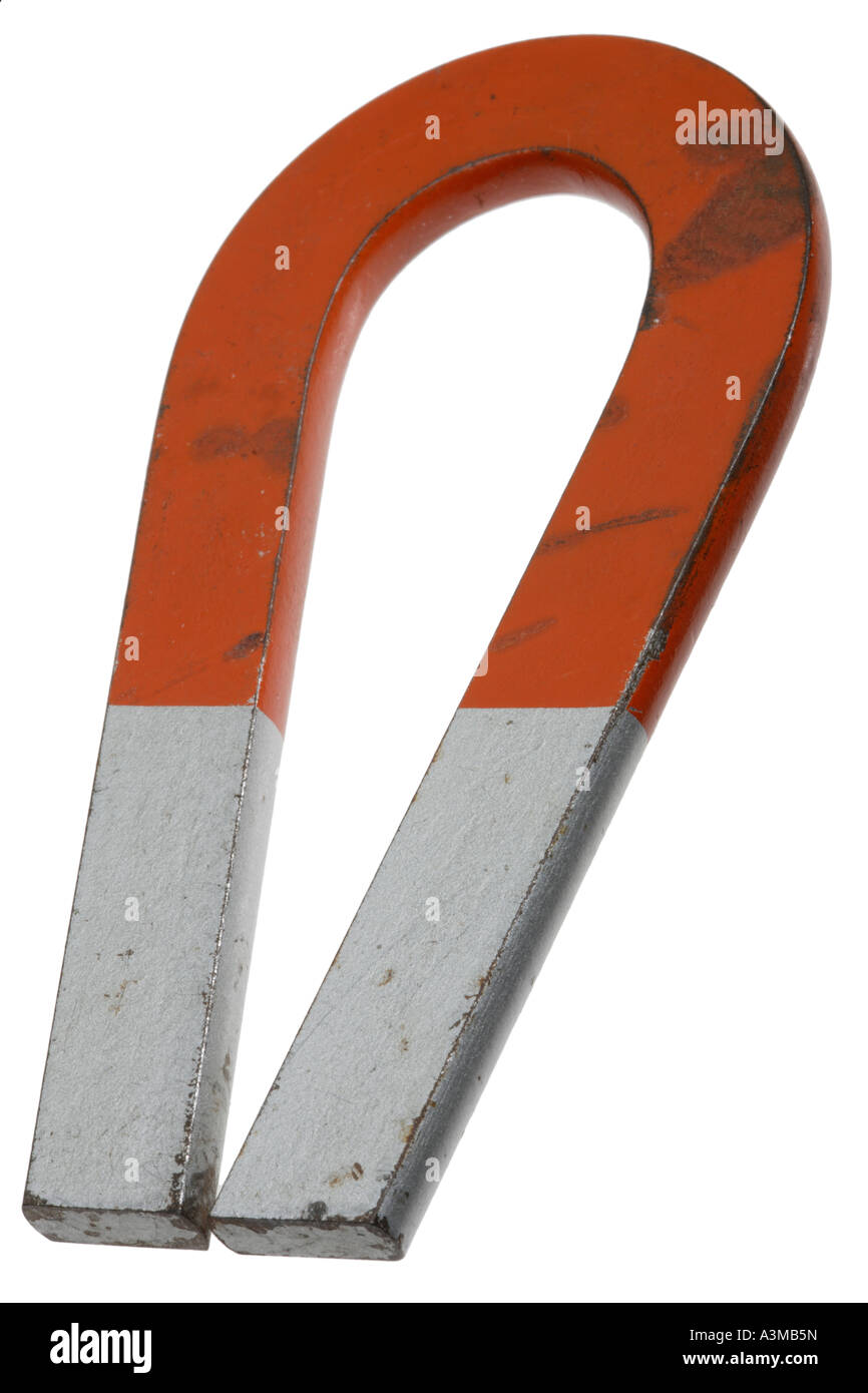 Horseshoe magnet hi-res stock photography and images - Alamy
