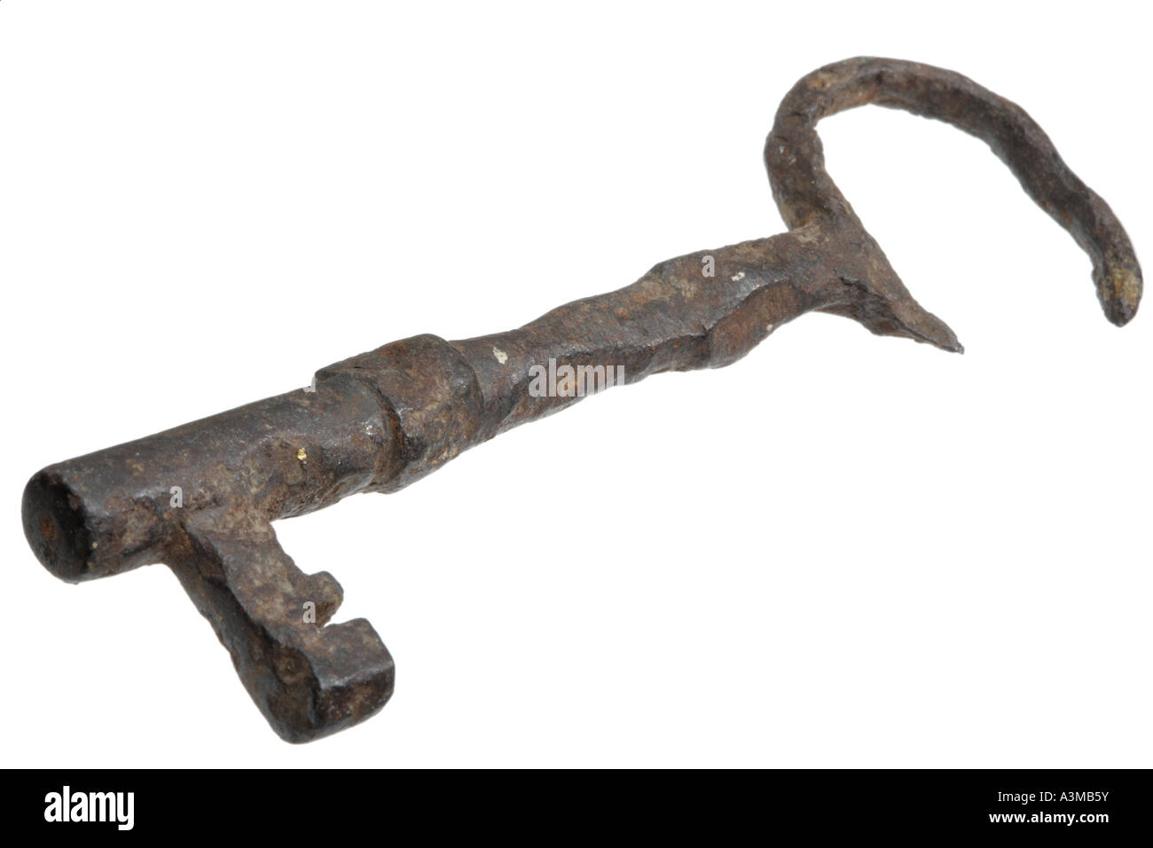Old iron door key Stock Photo - Alamy