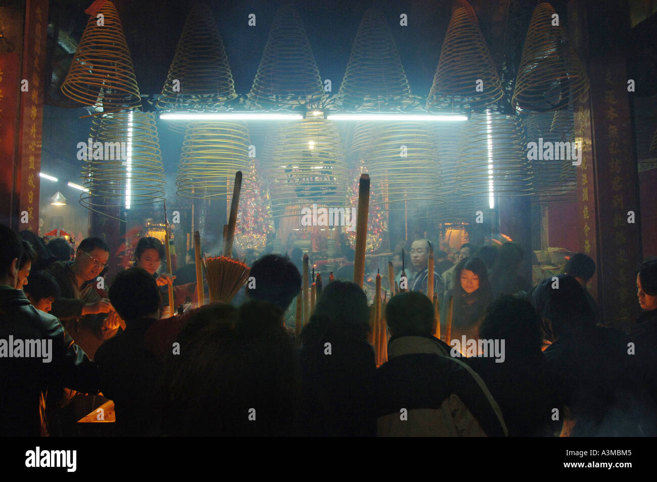 A-Ma temple, Macau, celebrations on Chinese Lunar new Year Stock Photo ...