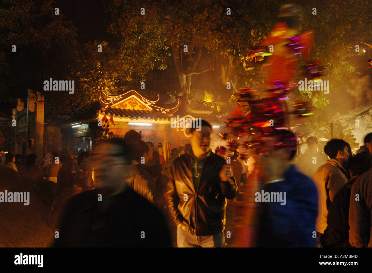 A-Ma temple, Macau, celebrations on Chinese Lunar new Year Stock Photo ...