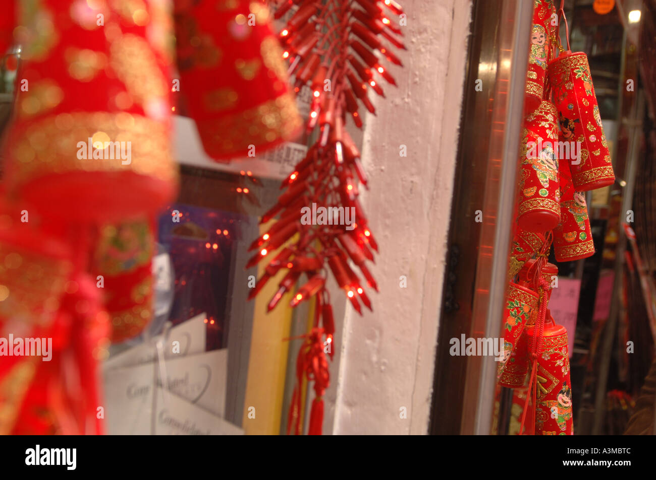 chinese firecrackers, celebrations of chinese lunar new year Stock ...