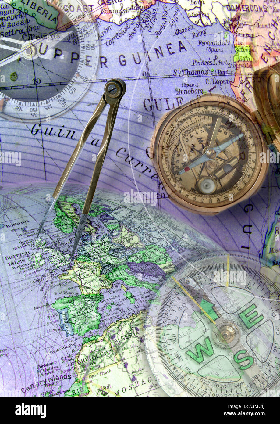 Map Of The World With Directions - United States Map