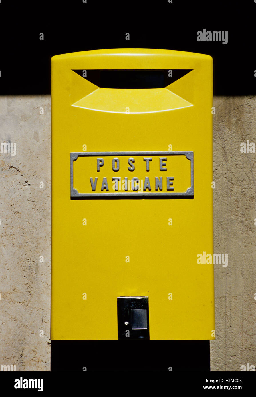 The Poste Vaticane Mailbox, Italy Stock Photo - Alamy