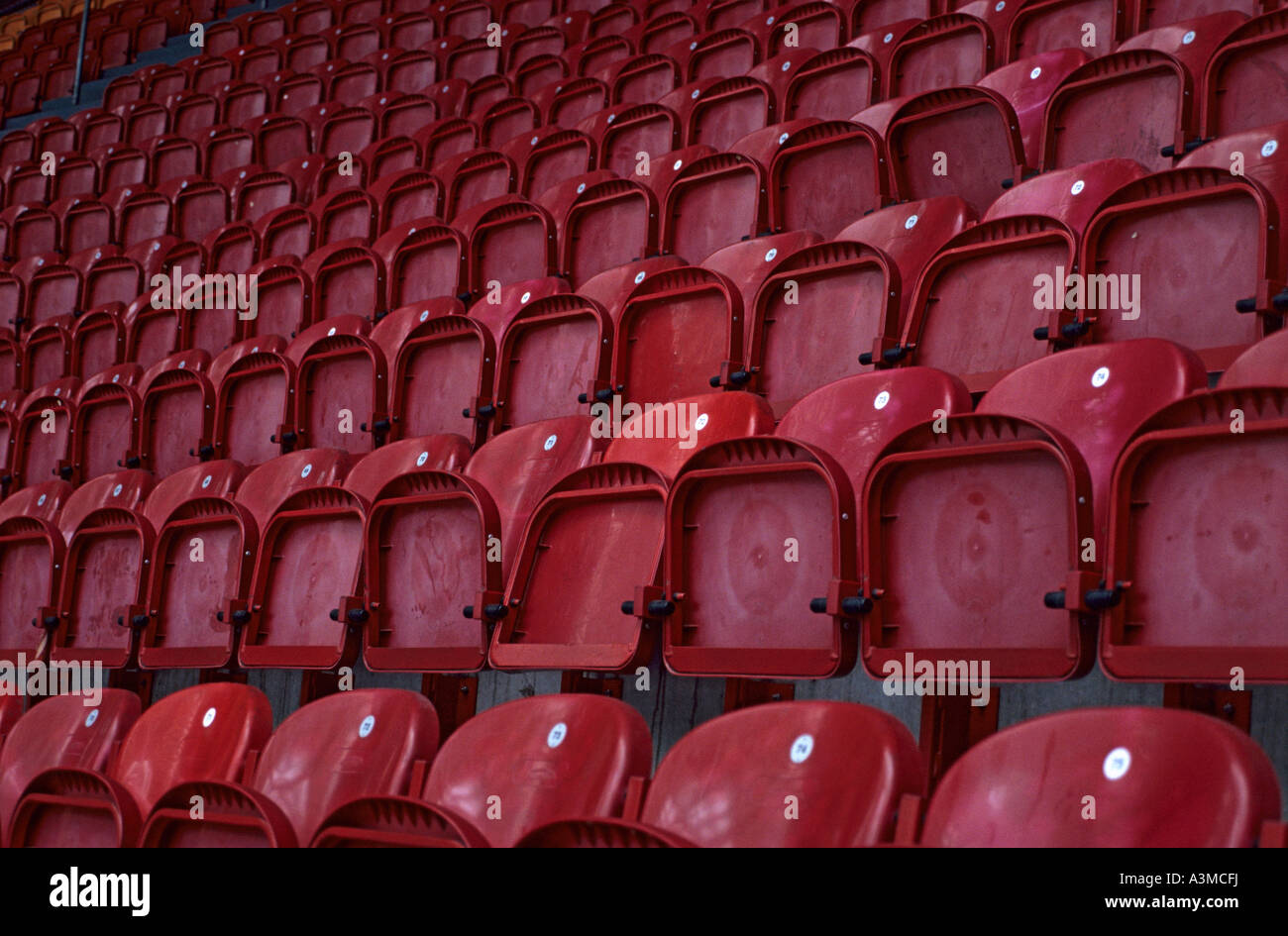 Empty Stadium Seating - AFC Ajax's Amsterdam Arena Stock Photo - Alamy