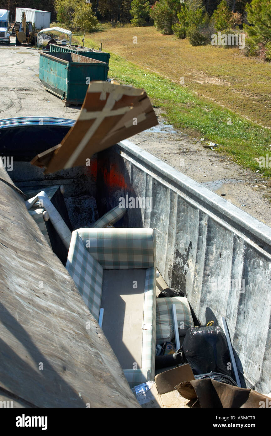 landfill dump trash disposal area Stock Photo - Alamy