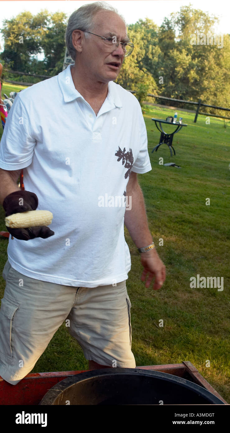 family group summer picnic outing Stock Photo - Alamy