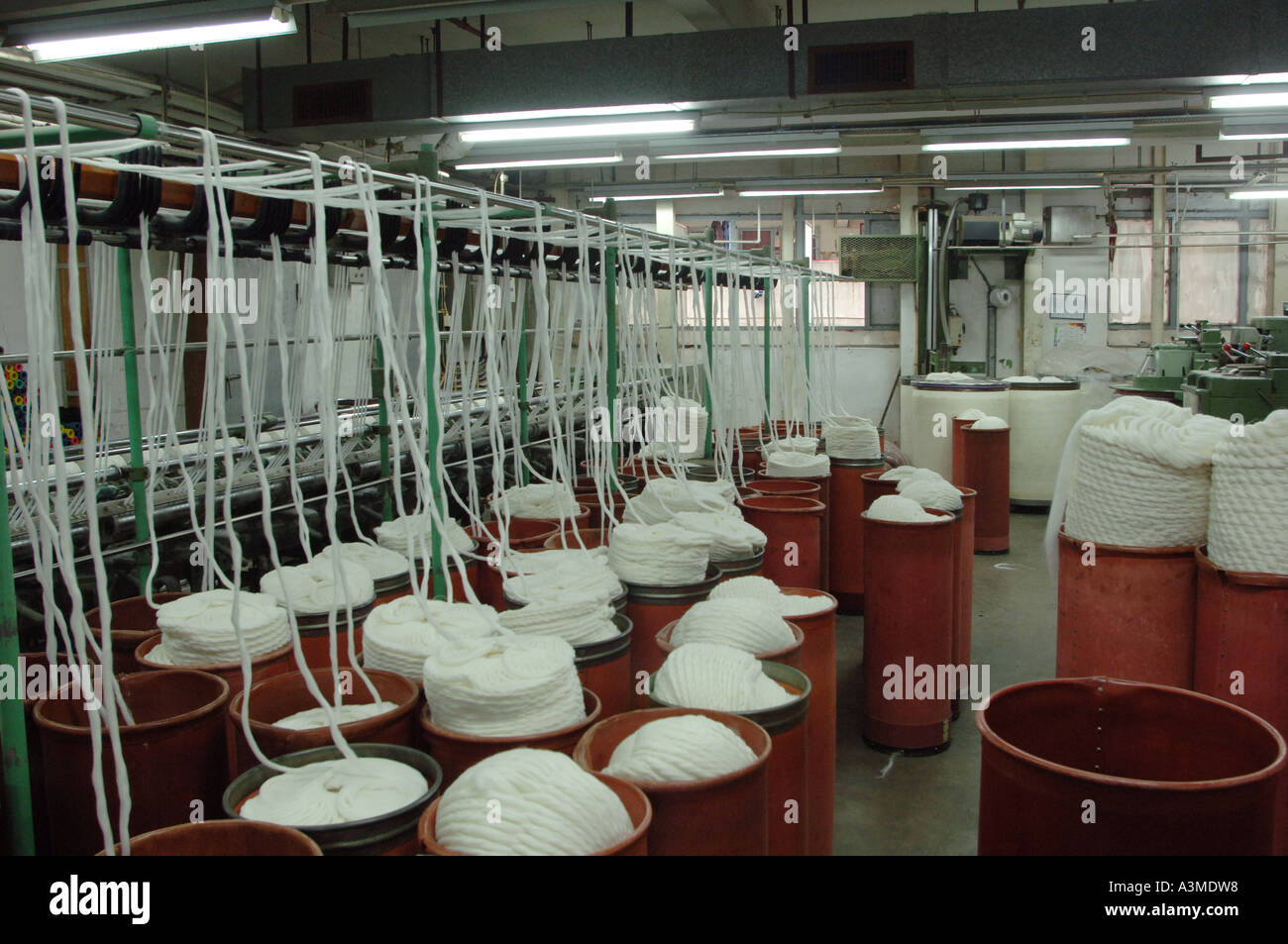 cloth, wool factory Stock Photo - Alamy
