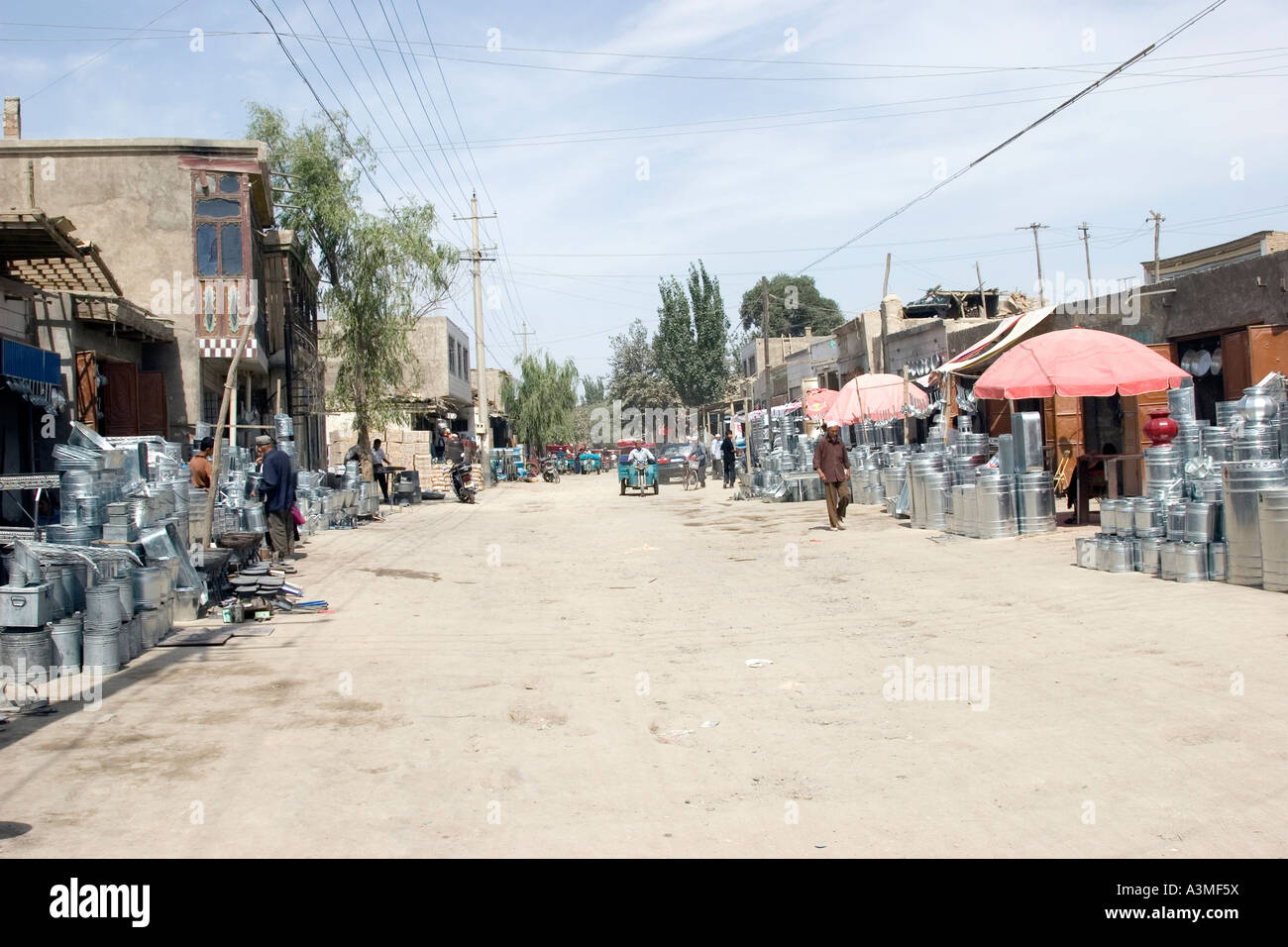 Street scene in yarkand hi-res stock photography and images - Alamy